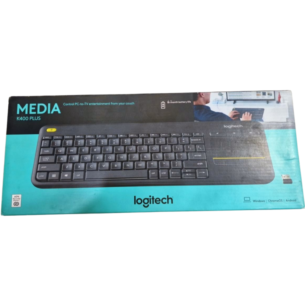 Logitech K400 WIRELESS KEYBOARD & TOUCHPAD - Cyber City