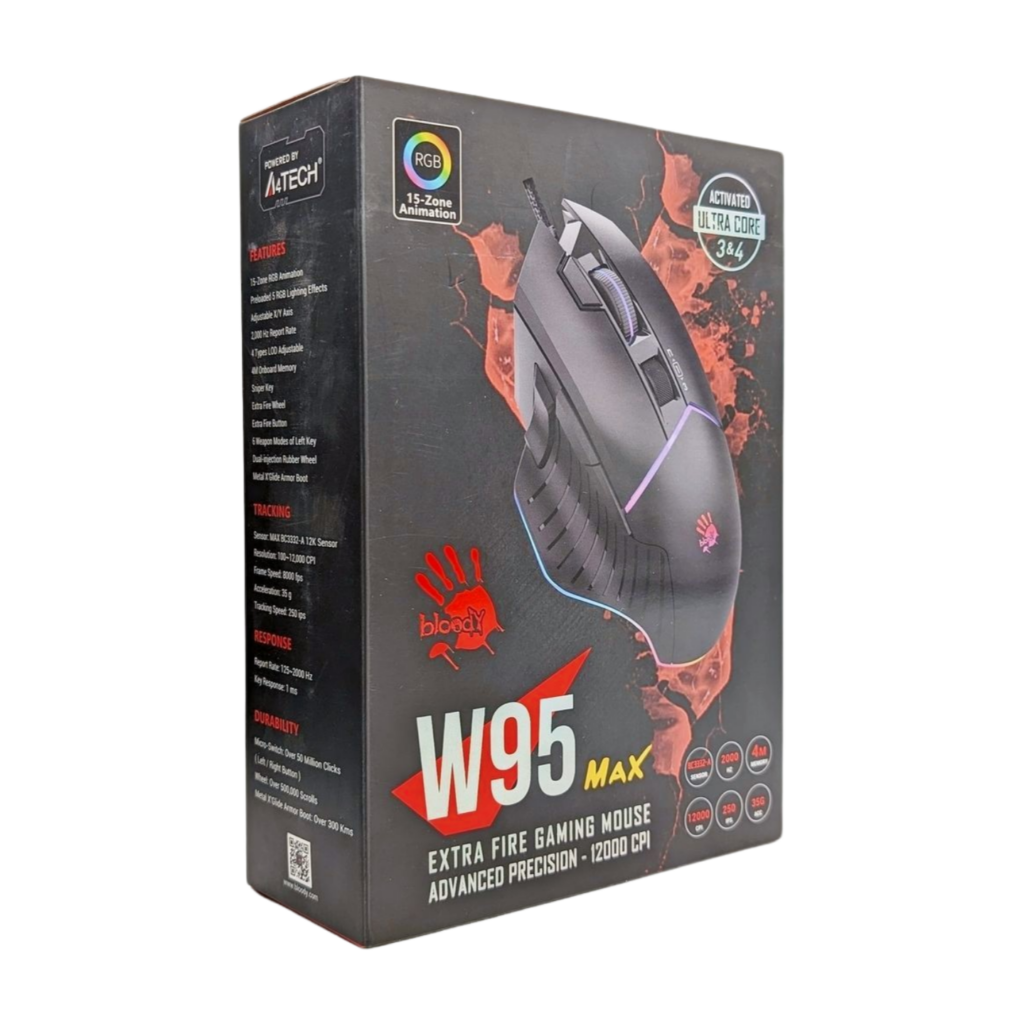 BLOODY W95 MAX GAMING MOUSE - Cyber City