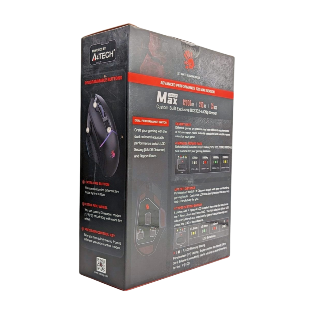 BLOODY W95 MAX GAMING MOUSE - Cyber City