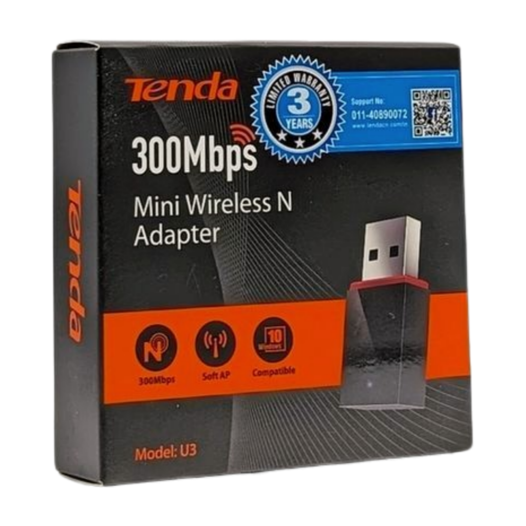 Tenda U3 USB Adapter - Cyber City
