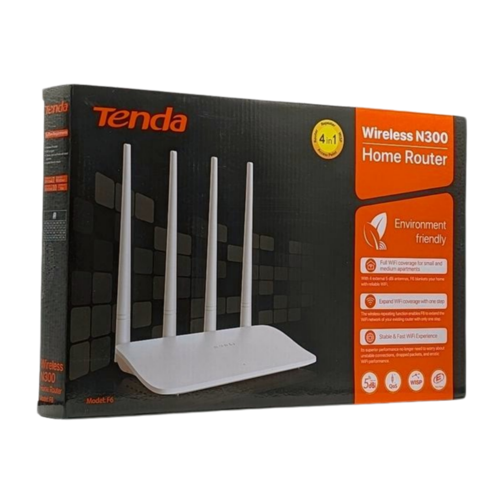 Tenda F6 wireless router - Cyber City