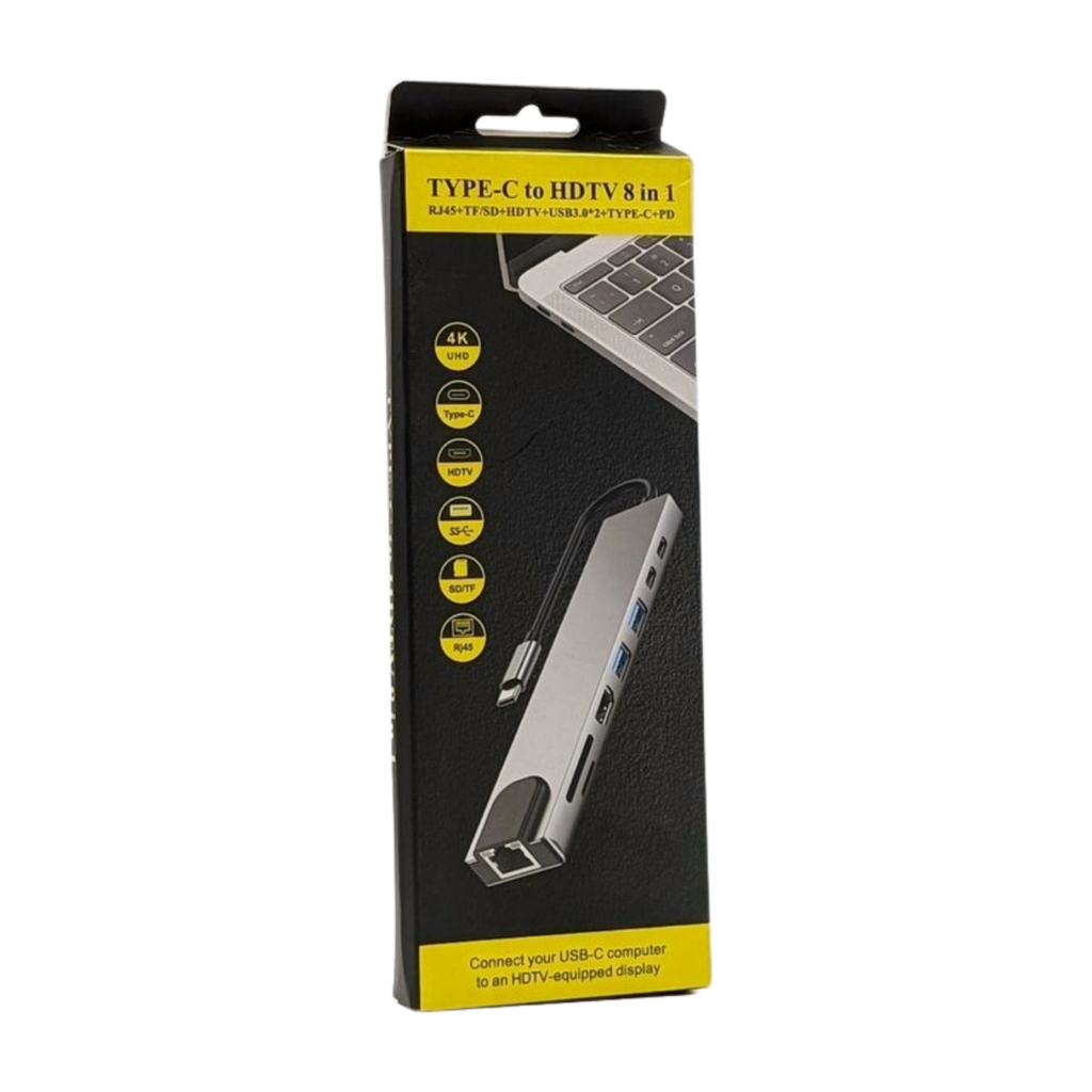 TypeC MULTI-PORT 8 IN 1 - Cyber City