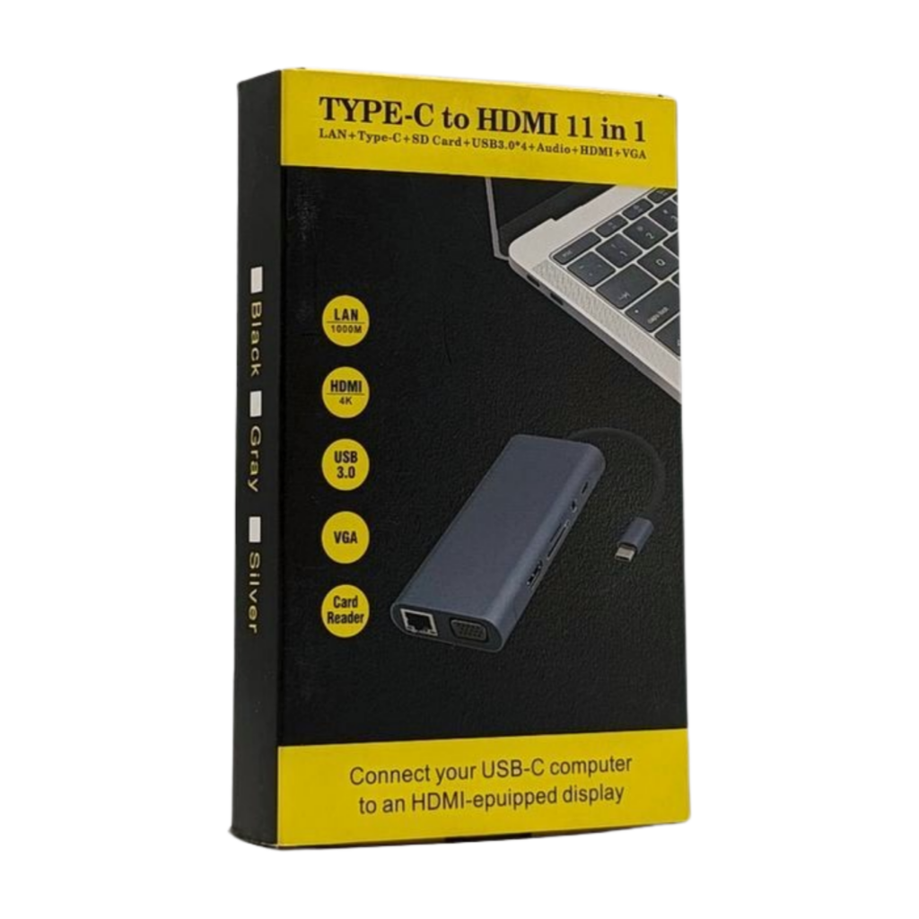 TypeC MULTI-PORT 11 IN 1 - Cyber City