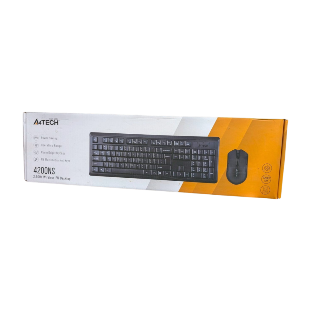 A4Tech 4200N WIRELESS KEYBOARD & MOUSE - Cyber City