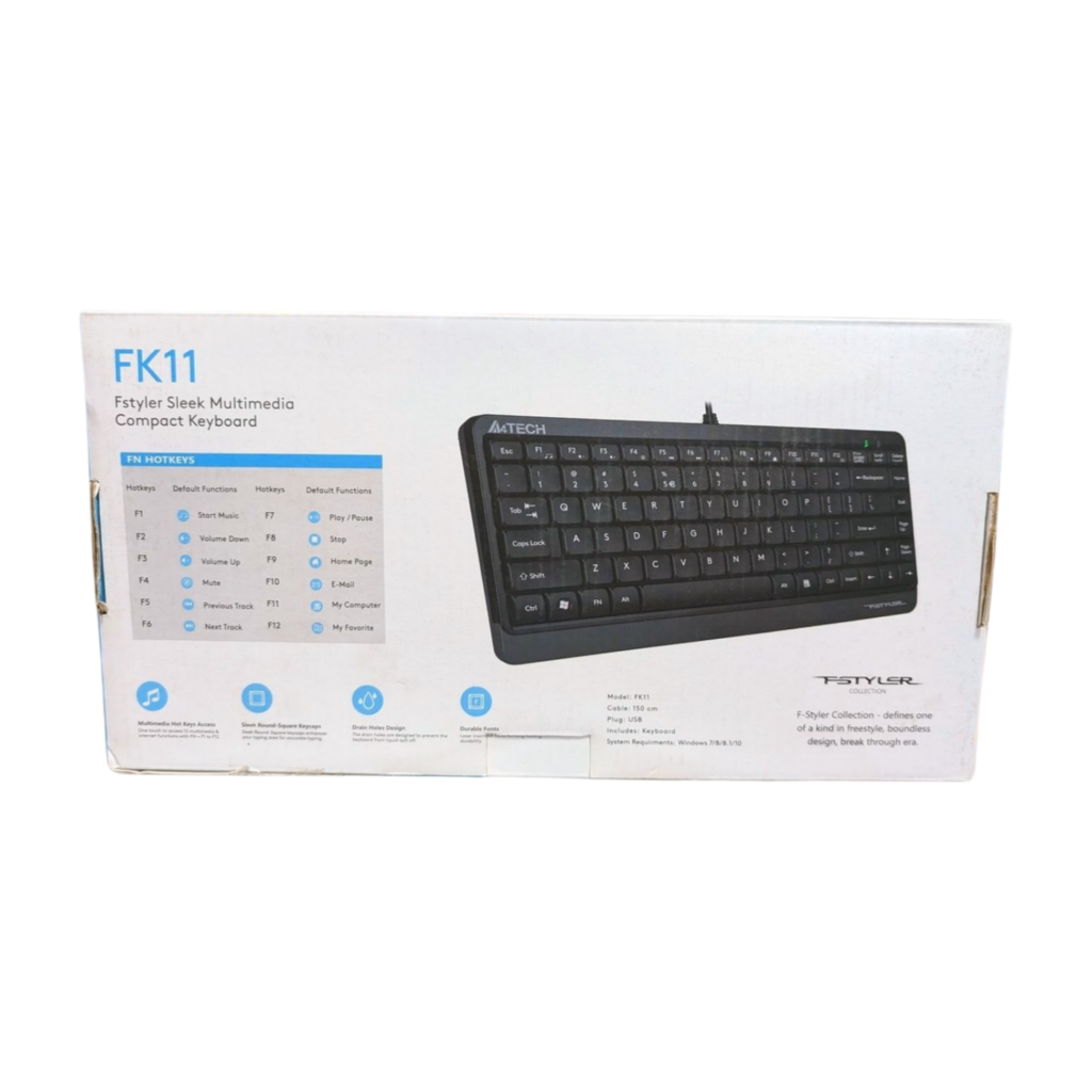 A4Tech FK11 Keyboard - Cyber City