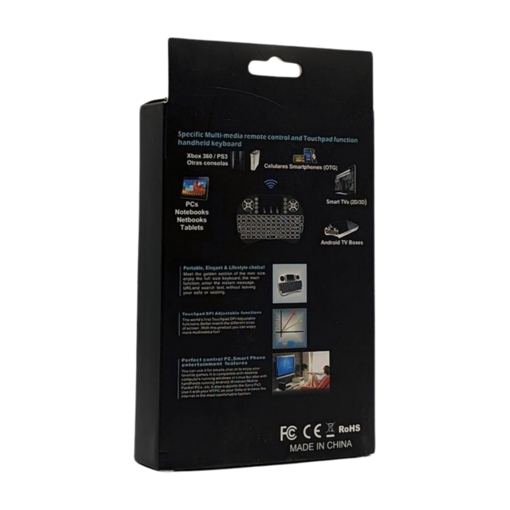 Wireless RF500 Touchpad With Keyboard - Cyber City