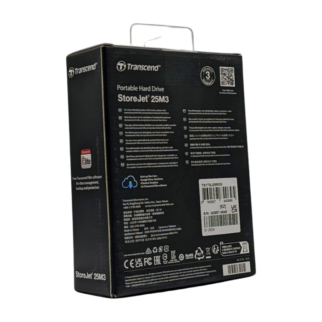 TRANSCEND 1TB 25M3 HARD DISK - Cyber City