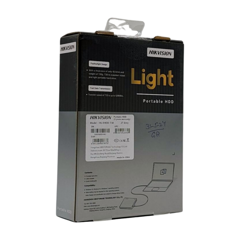 HIKVISION 2TB T30 HARD DISK - Cyber City