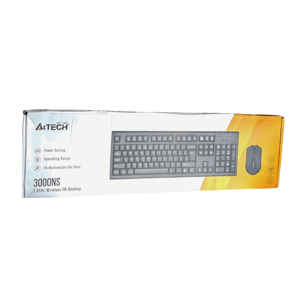 A4Tech 3000NS WIRELESS KEYBOARD & MOUSE - Cyber City