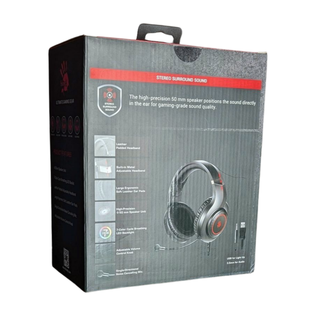 Bloody G220 Gaming HeadPHONE - Cyber City