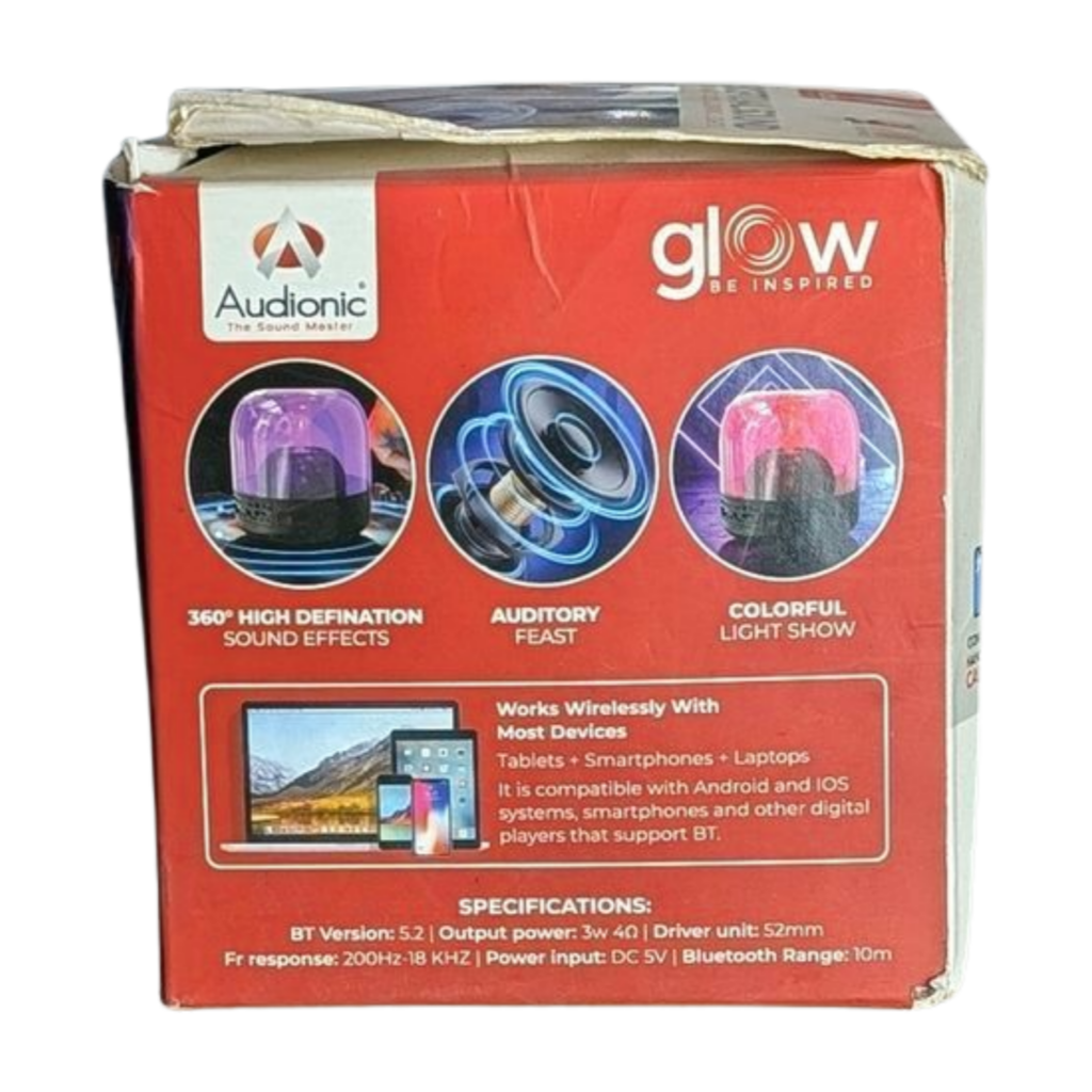 AUDIONIC GLOW BT Speaker - Cyber City